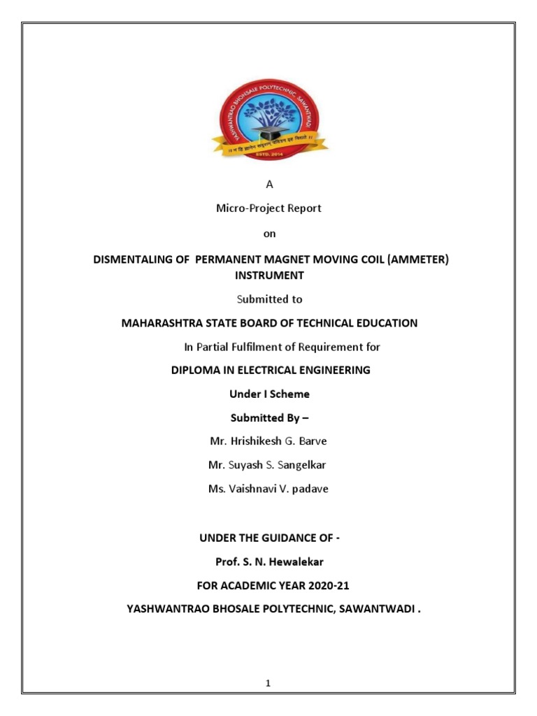 Eem. Final PDF | PDF | Inductor | Torque