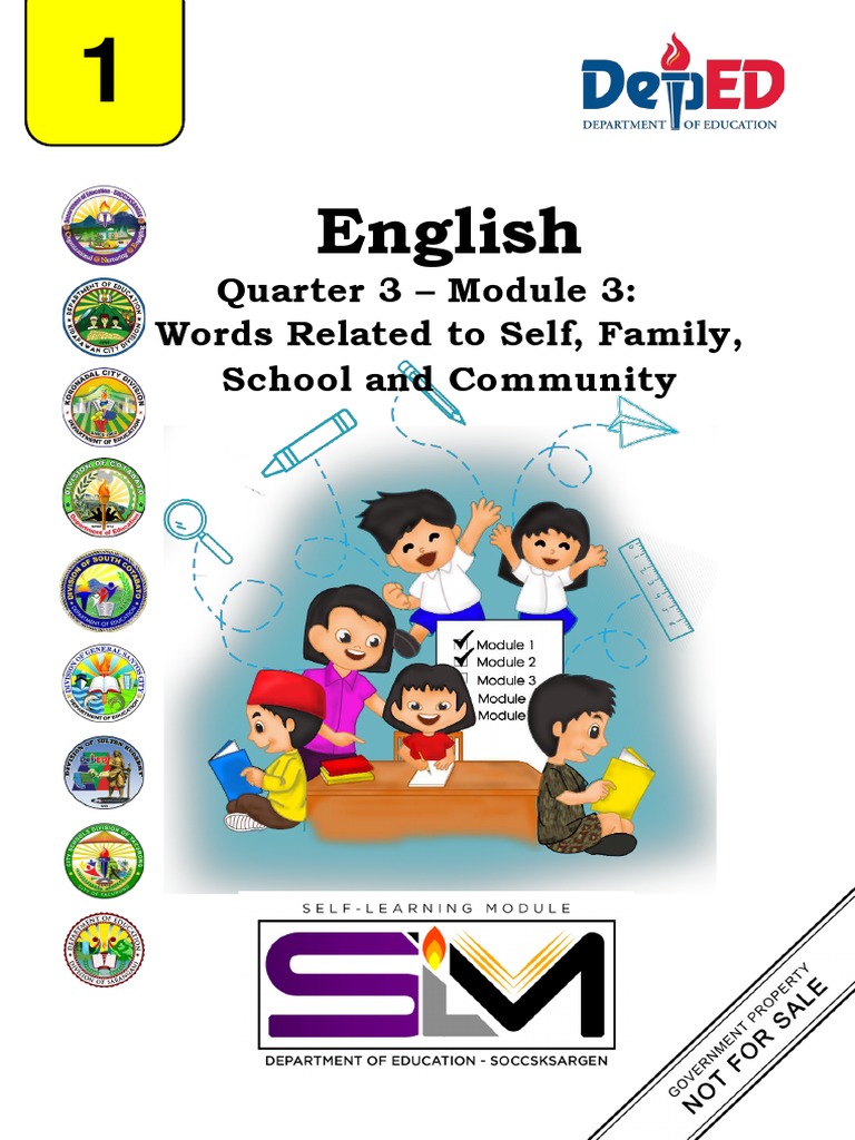 English Grade 1 Quarter 3 Module 3 Words Related To Self | Download Free PDF | Learning ...