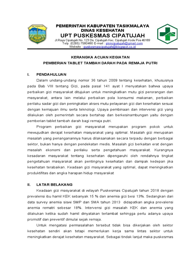 Kak TTD Rematri | PDF | Kesehatan Holistik