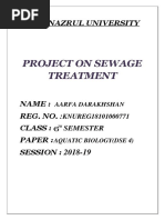 STP Sop | PDF | Sewage Treatment | Filtration