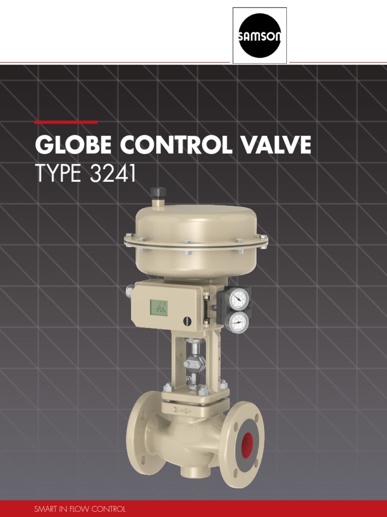 Globe Control Valve: TYPE 3241 | PDF | Valve | Actuator