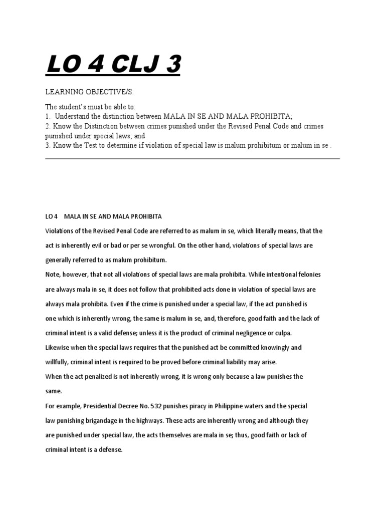 Lo 4 CLJ 3 | PDF | Criminal Law | Crime & Violence