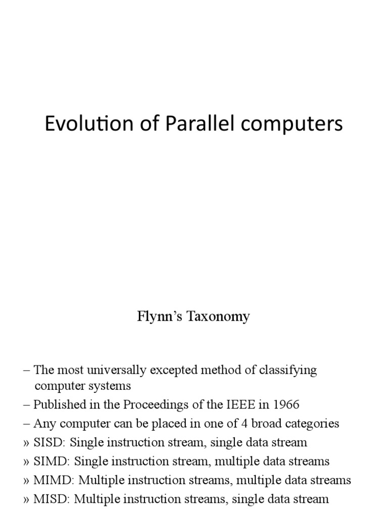 UNIT 4 COA Parallelism PDF Parallel Computing Central Processing Unit