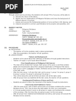 EFDT Learning Plan | PDF | Educational Assessment | Dances