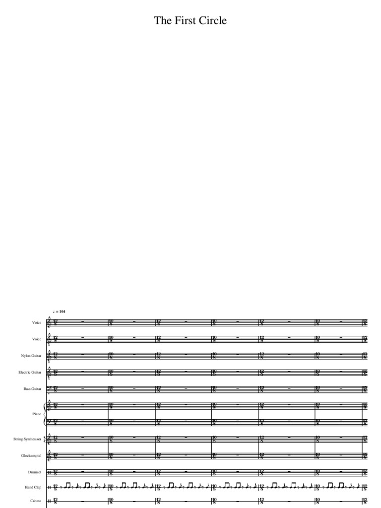 The First Circle | PDF | Guitars | Music Theory