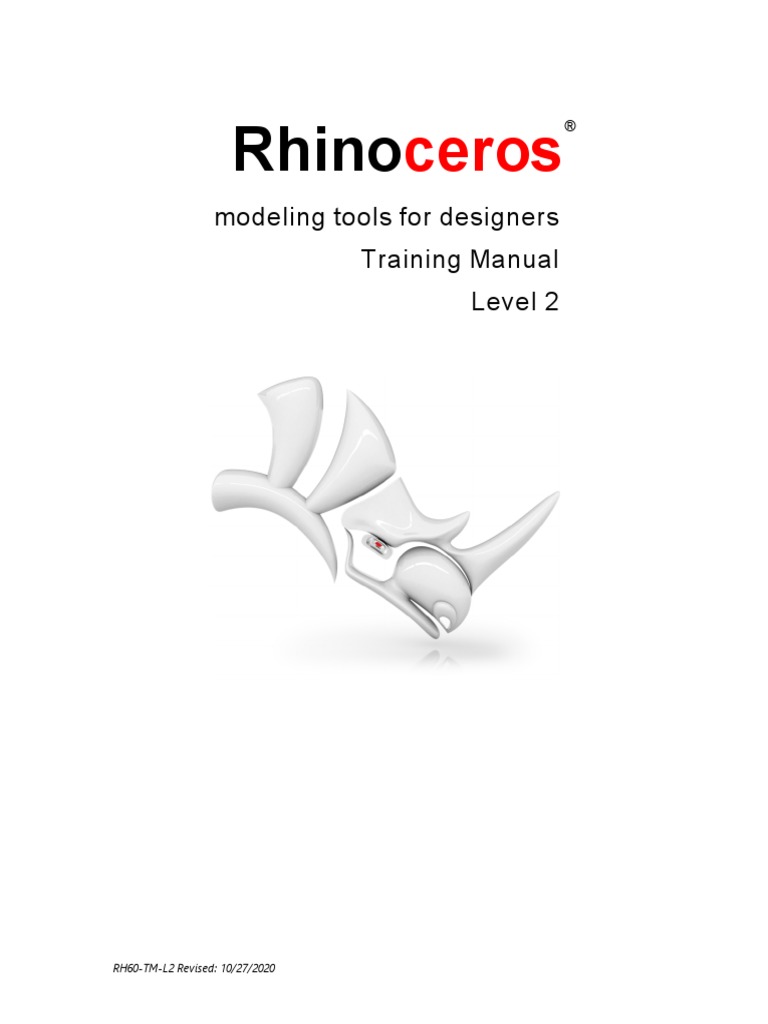 Rhino 6 Level 2 Training | PDF | Button (Computing) | Command Line ...