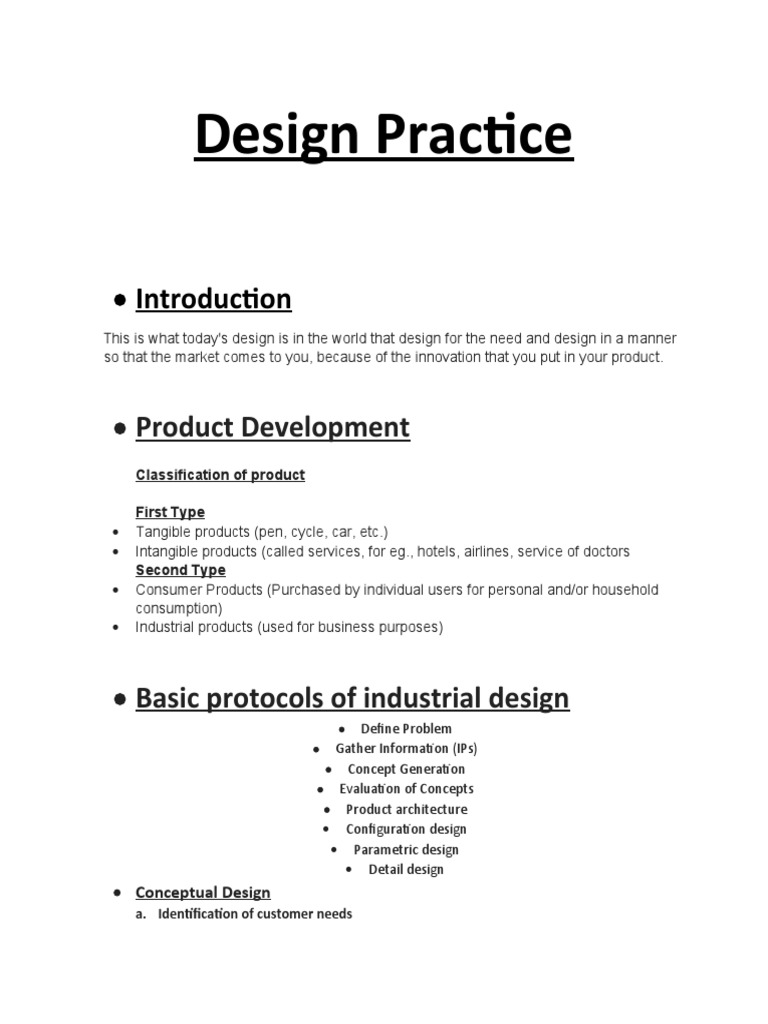 Principles and Practices of Effective Product Design | PDF | Design ...
