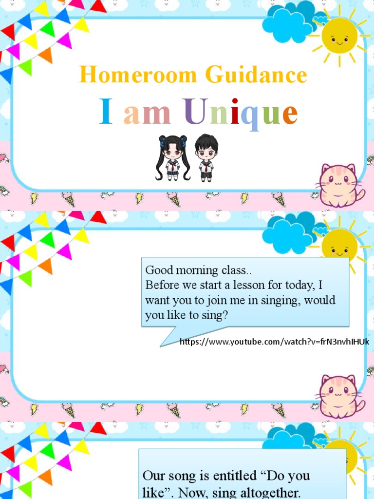 Unique Homeroom Guidance Activities | PDF | Self-Improvement