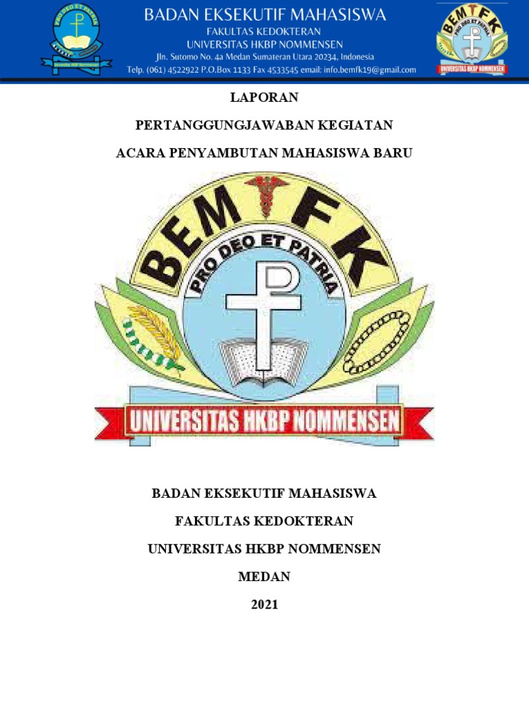 Contoh LPJ Kegiatan BEM | PDF