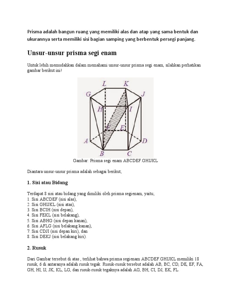 Prisma Segi Enam | PDF