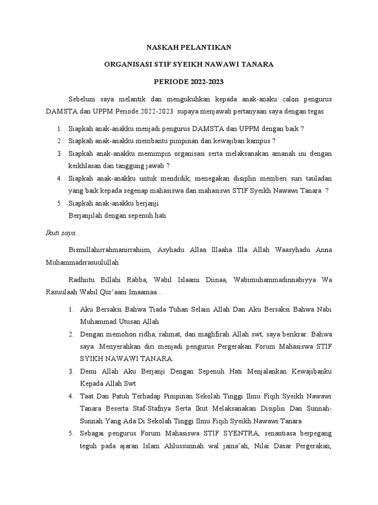 Teks Baiat-1 | PDF