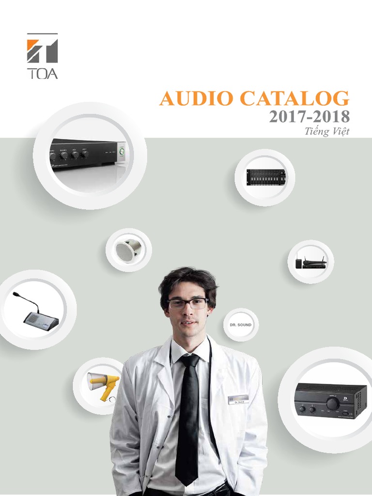 TOA Audio Catalog TEV | PDF | Microphone | Sound