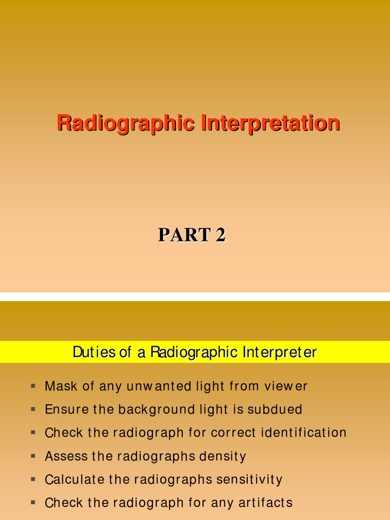 Rtfi Class | PDF | Silver | Radiography