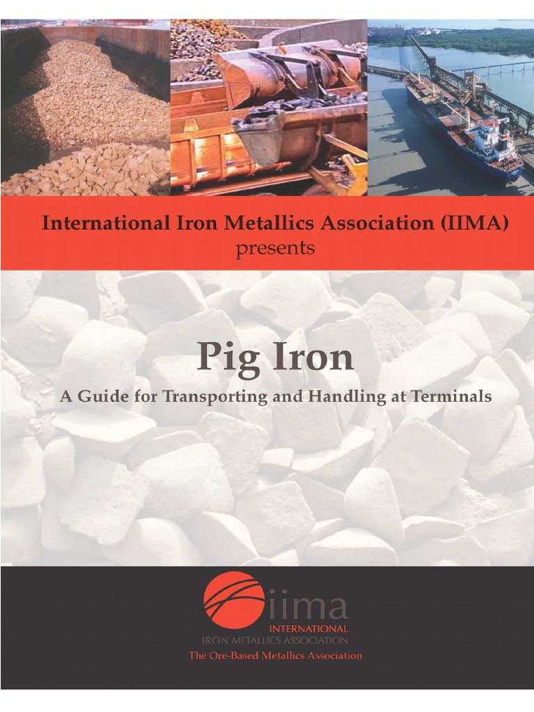 Merchant Pig Iron Handling Guide | PDF | Steelmaking | Pig Iron