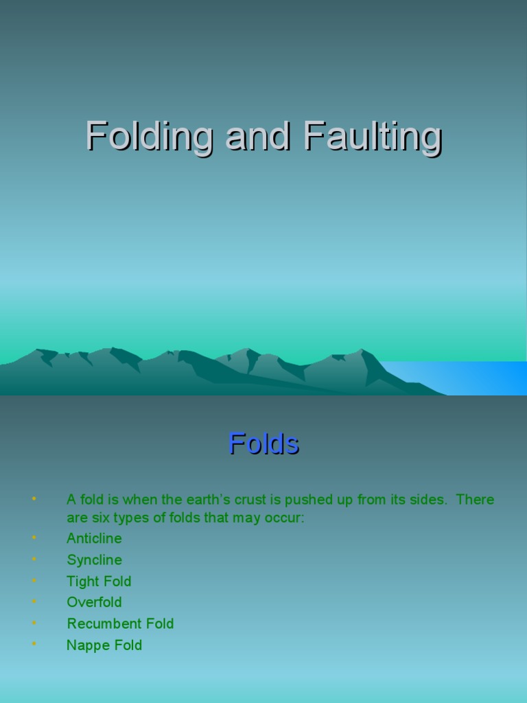Folding and Faulting | PDF | Fault (Geology) | Earthquakes