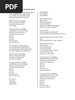 Daniel Caesar's "Transform" Lyrics Meaning | PDF