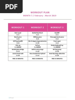 Full Body Workout B PDF | PDF | Limbs (Anatomy) | Human Anatomy