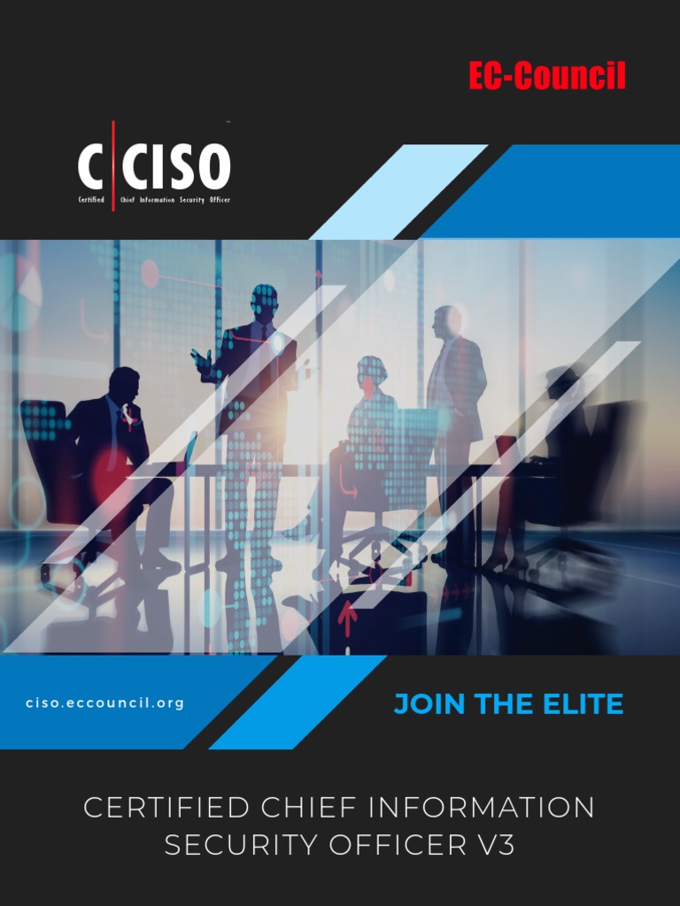 C Ciso: Certified Chief Information Security Officer V3 | PDF | Information Security | Computer ...