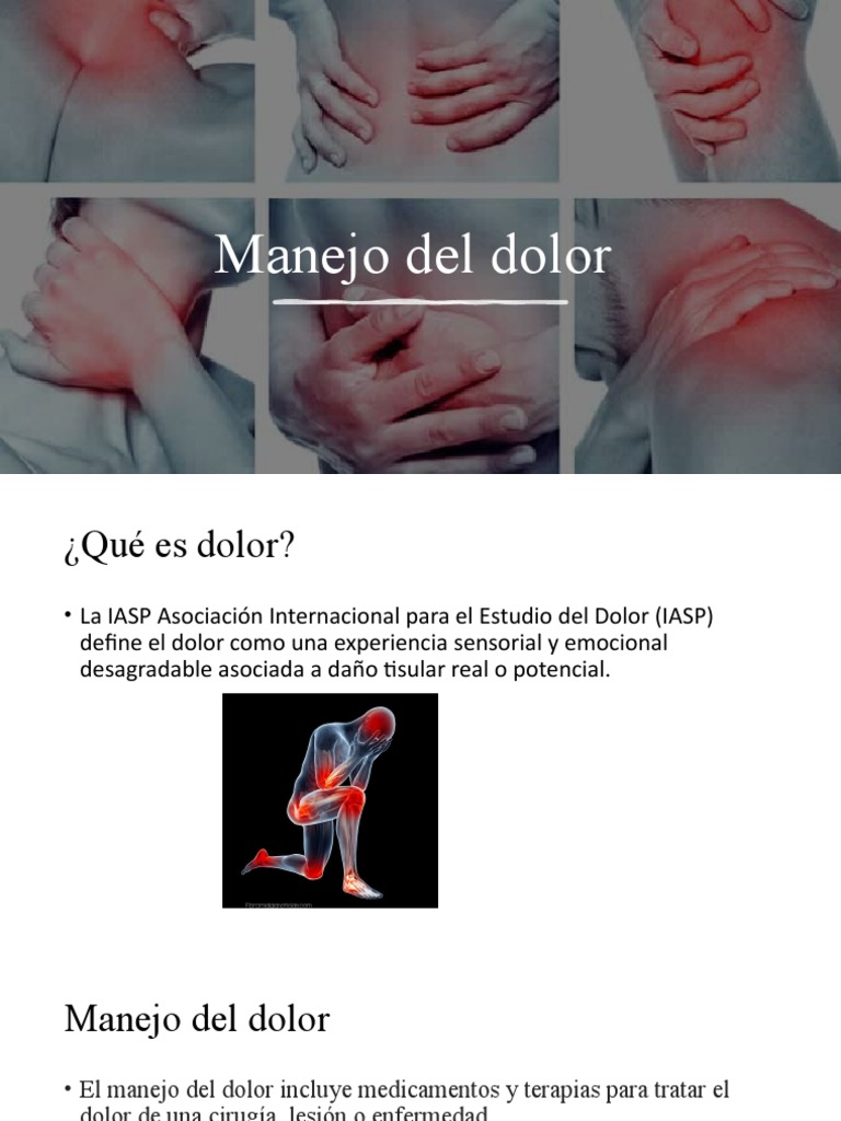 Manejo Del Dolor | PDF