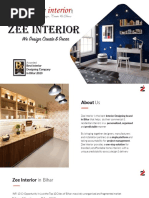 Interior Design Company Profile Sample | PDF | Interior Design | Business