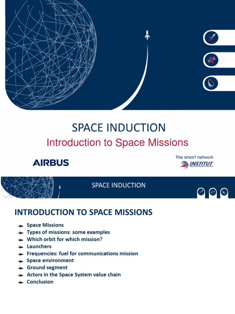 Intro To Space Mission | PDF | Communications Satellite | Space Exploration