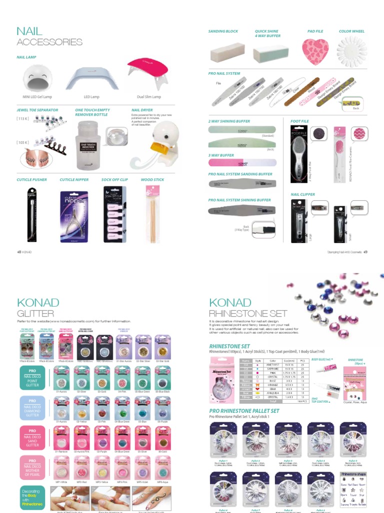 Konad Catalogue | PDF | Nail (Anatomy)