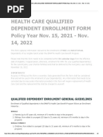 2023 Maxicare Dependent Enrollment Form - Teleperformance PDF | PDF ...