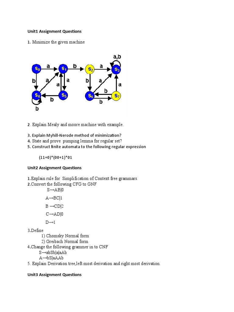 Toc Assignment | PDF