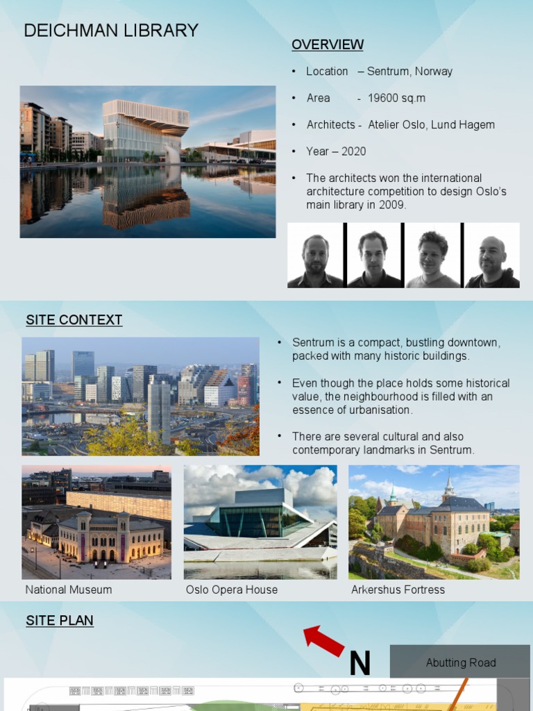 Deichman Library - Case Study | PDF | Libraries | Design