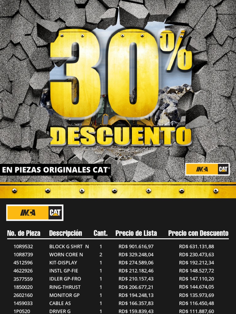 Piezas Imca Cat 02 21 2020 | PDF