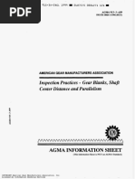 List of Gear Standards - Agma | PDF | Technology & Engineering | Computers