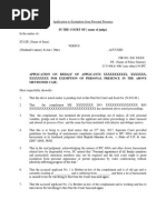CRPC 340 Application Format Detailed | PDF | Discovery (Law) | Perjury