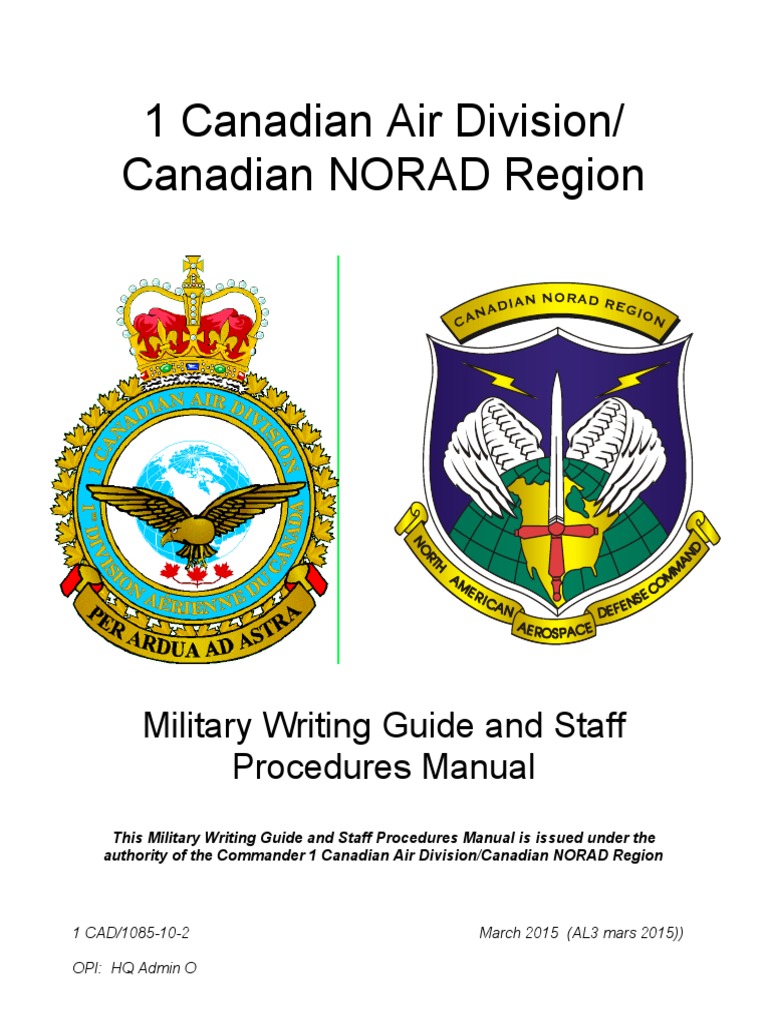 Military Writing Guide & Procedures | PDF | Classified Information ...