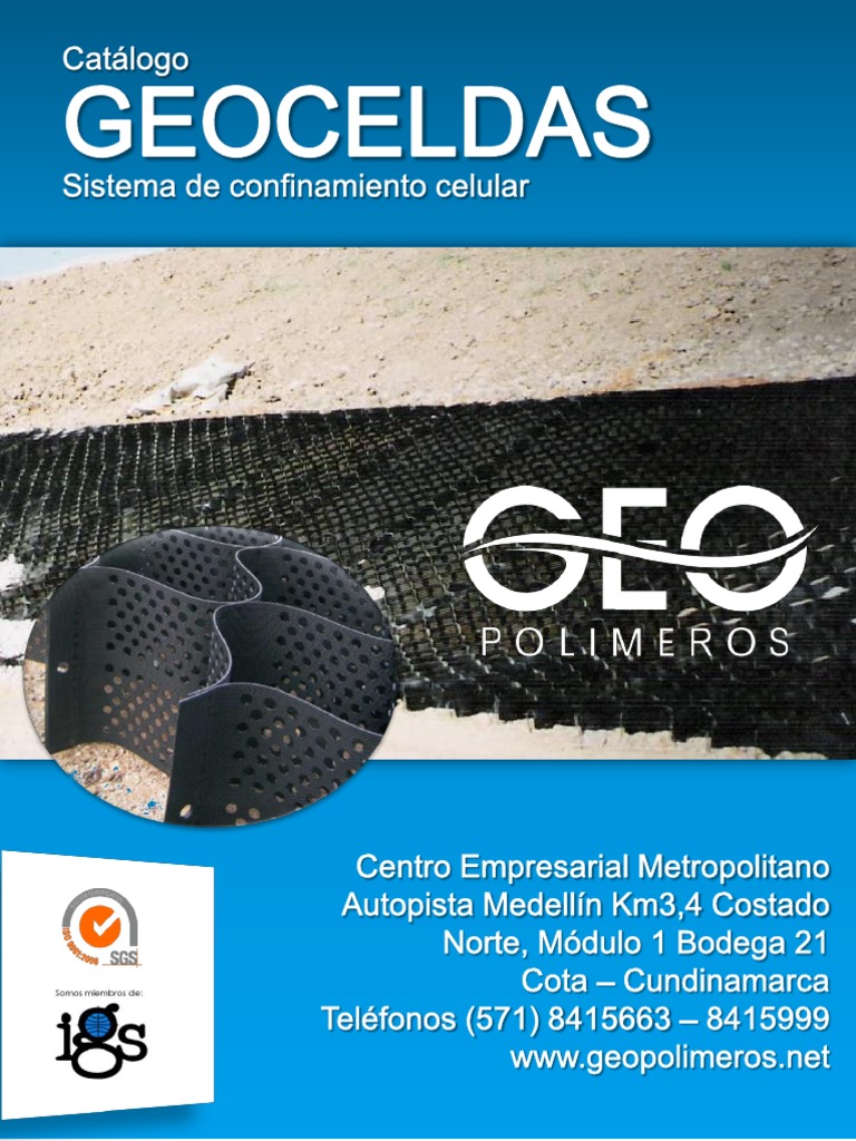 Manual y Procedimiento de Geoceldas | PDF | Suelo