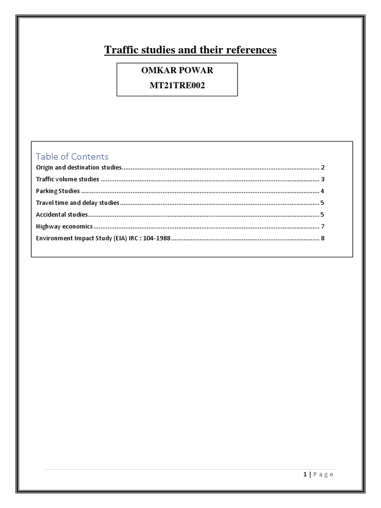 Mt21tre002 Utp Assignment Pdf Traffic Collision Traffic