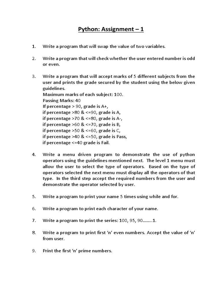 Practical Assignment Python Pdf Software Development Computing