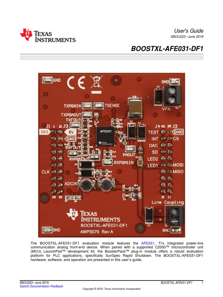 AFE031 Eval For RSDPDF | PDF | Transformer | Electrical Impedance