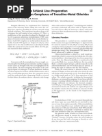 THF Distillation | PDF | Tetrahydrofuran | Solvent