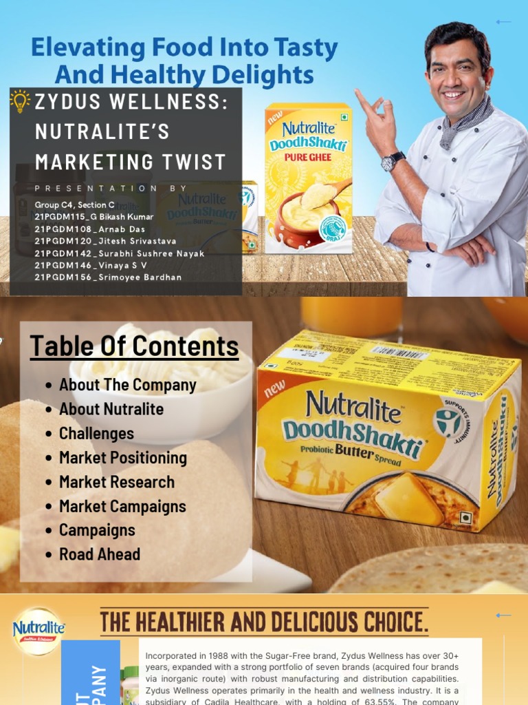 Zydus Wellness: Nutralite Marketing Insights | PDF | Brand | Business