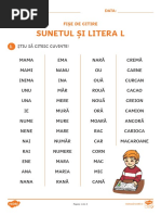 Fisa Citim Pe Silabe | PDF