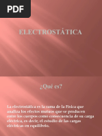 ELECTROSTATICA - PPT | PDF | Condensador | Campo eléctrico