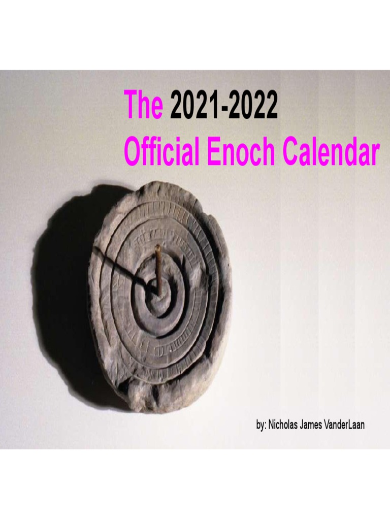 Enoch Calendar Explained | PDF | Jewish Holidays