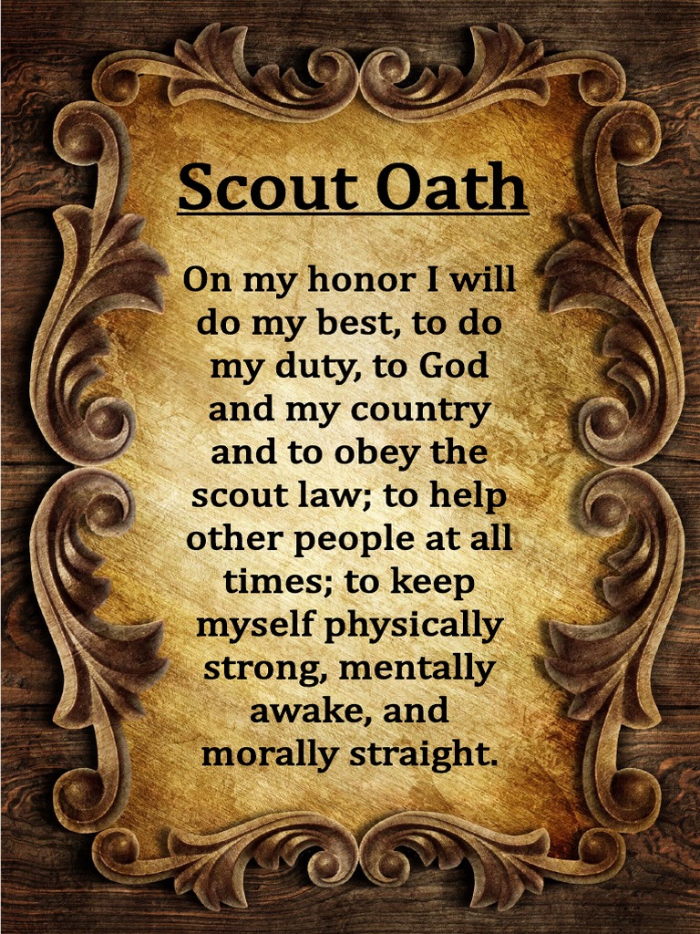 Scout Law and Oath Print | PDF