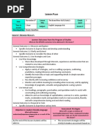Learner-Centered Lesson Plan | PDF | Lesson Plan | Teaching Method