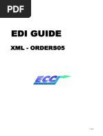 EDIFACT Orders Sample Document | PDF