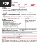 Grade 1: My House Lesson Plan | PDF | Object (Grammar) | Learning