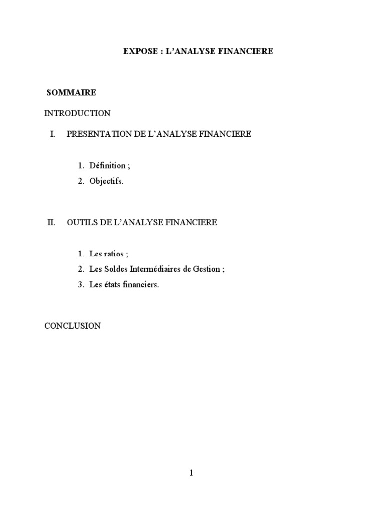 Analyse Financiere Admis Kore Ariel | Download Free PDF | Revenu brut | Ratio financier