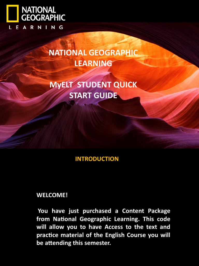 Quick Start Guide Student Myelt May 2020 | PDF | Password | Communication