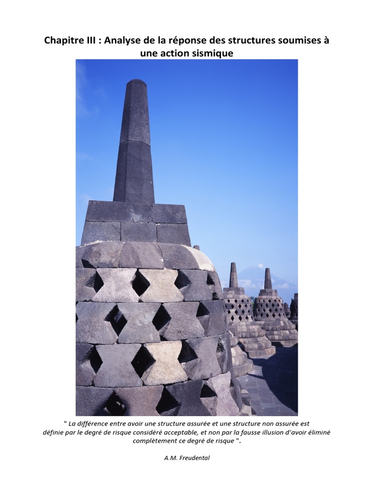 Constructions Parasismiques - Chapitre 3 | PDF | Tremblements de terre ...