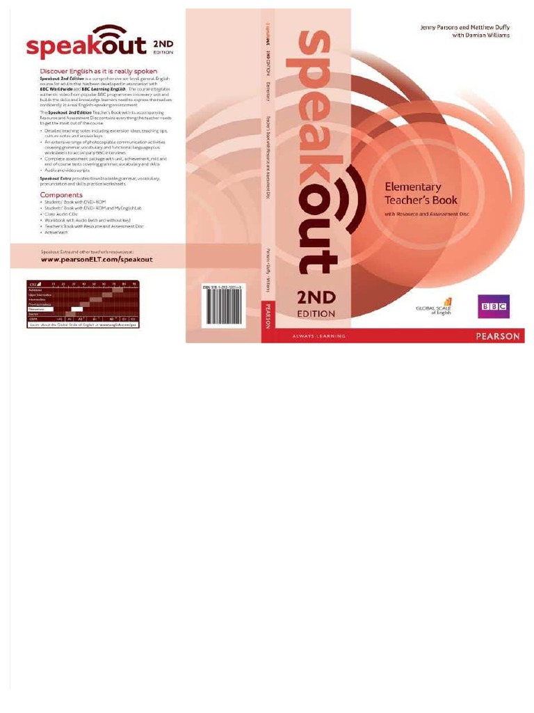 Speakout Elementary Teacher's Book | PDF